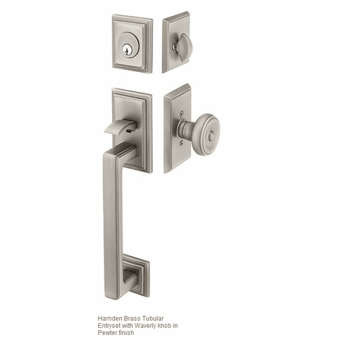 Emtek 4213 4223 4203 Hamden Tubular Entryset/Handleset