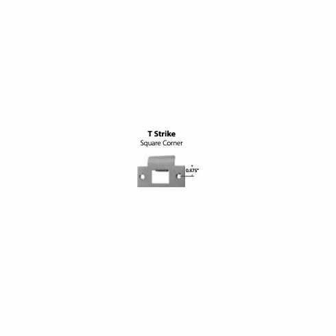 Emtek 86087 T Strike Plate