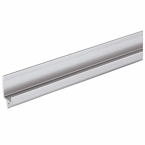 Hafele Continuous Handle, Aluminum, length 2,500 mm Satin aluminum ...