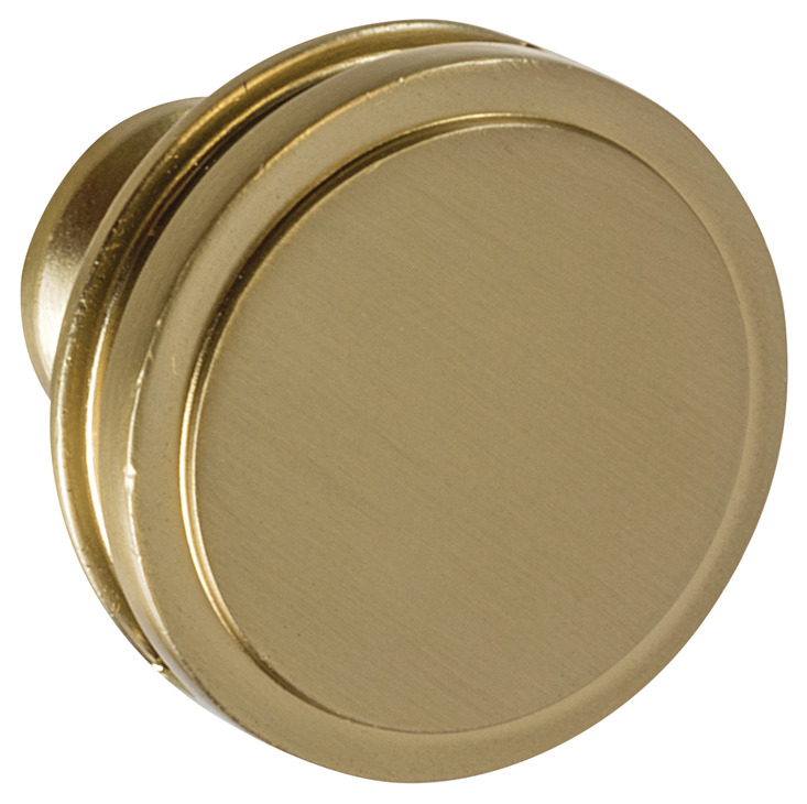Hafele Knob, Zinc Amerock Oberon Collection, gold champagne, dia.35 mm ...