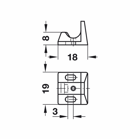 Hafele Quick-Latch Automatic Spring Catch, Quick, for screw fixing ...