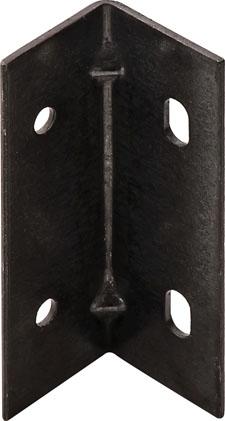 Angle Bracket, Steel, with Slots, Hafele 260.25.327