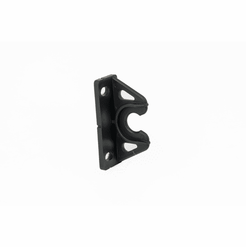 Hafele Button-Fix Set, type 2, plastic, screw mount, black ...