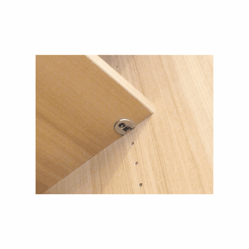 Hafele Connector Housing, Rafix 20 System, without Ridge, Zinc with ...