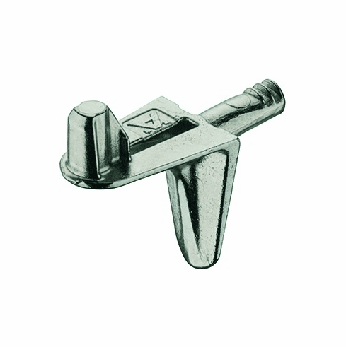 Hafele Shelf Support, with Shelf Fixing Plug, 125 kg With 3 wedged ribs ...