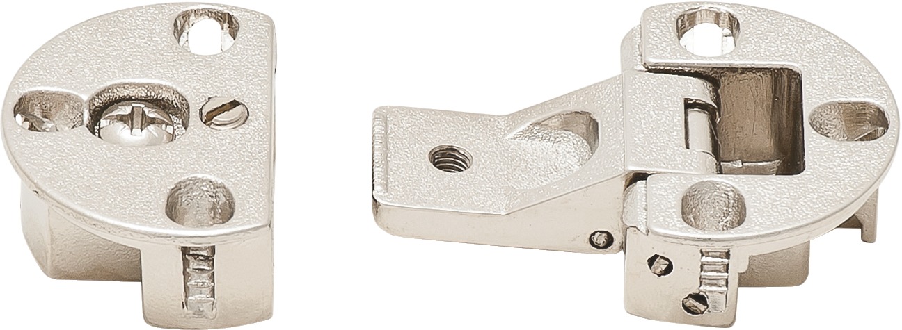 Hafele Flap Hinge, 3-Way Adjustable and Detachable, A-Series Nickel ...