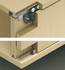 Hafele Sliding Door Hardware, EKU Clipo 15 H, set For straight or ...