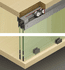 Hafele Sliding Door Hardware, EKU Clipo 16 GPK IS, set GPK, for 2 ...