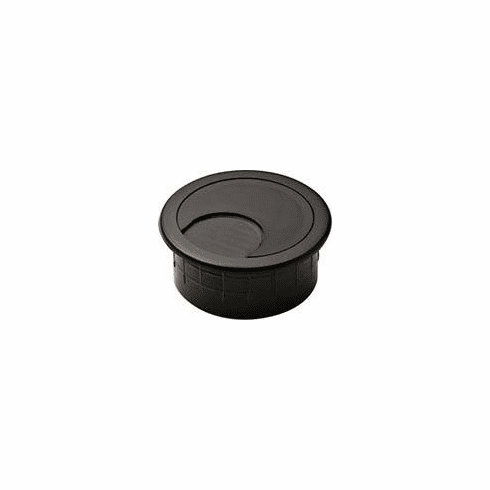 Hafele Plastic Cable Grommet, Two-Piece, Round, 47 mm Black ...