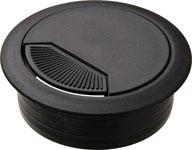 Hafele Plastic Cable Grommet, Two-Piece, Round with Spring Closure ...