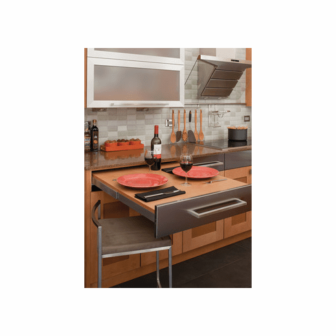 Hafele Pull-out Table Fitting, steel, 810mm | HomeDecorHardware.com