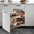 Hafele Magic Corner I, for Blind Corner Cabinets Champagne, swing right ...