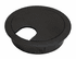 Hafele Cable Grommet, two-piece, plastic, black, 2 1/2 ...