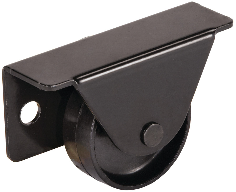 Hafele Bed Box Caster, Rigid, 35 mm Black housing, black wheel ...