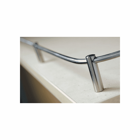 Hafele Railing tube, Gallery rail system matt, brushed, rail : 6 mm ...