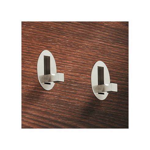 Hafele Wardrobe Hook, Stainless steel, for folding With magnet for ...