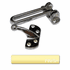 HAGER Haco Door Guard W/ Screws Us3|HomeDecorhardware.com