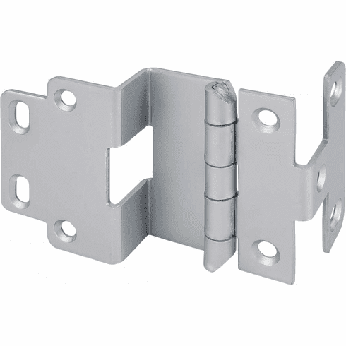 Dull Nickel Non-Mortise Institutional 5-Knuckle Cabinet Hinge, by ...