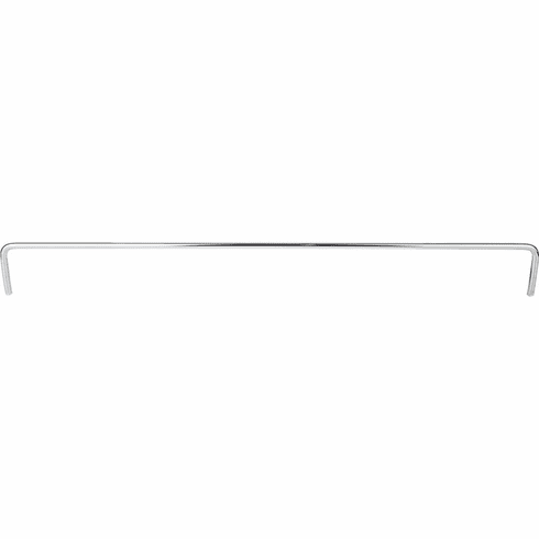 Metal Shelf Rail, 1-3/4" Height, 6 mm Diameter, Push-in Peg ...