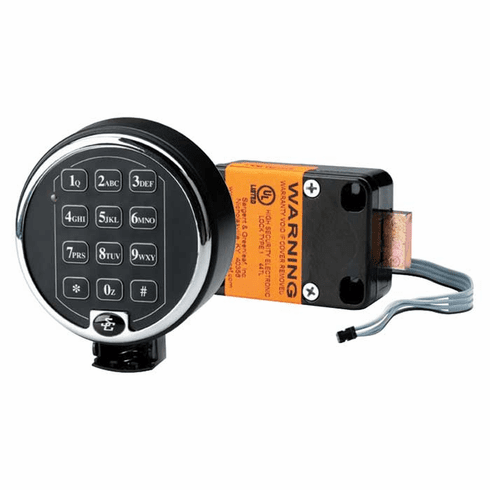 SARGENT S&G Elec Lock W/ Keypad, Satin Chrome | HomeDecorhardware.com