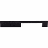 Top Knobs TK24BLK Linear 7" Center to Center Bar pull BLK | HomeDecorHardware.com