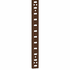 60" Brown Single-Track Shelf Standard, by Hardware Resources ...