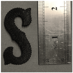 iStitch Tackle Twill Letters | No Sew Twill Letters | Iron On