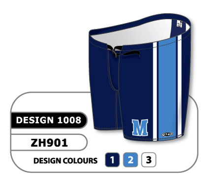 Sublimated Hockey Shells | AK ZH900 Custom Hockey Pant Shells