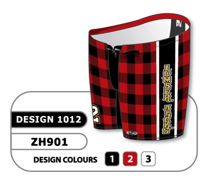 Sublimated Hockey Shells | AK ZH900 Custom Hockey Pant Shells