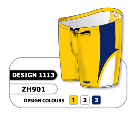 Sublimated Hockey Shells | AK ZH900 Custom Hockey Pant Shells