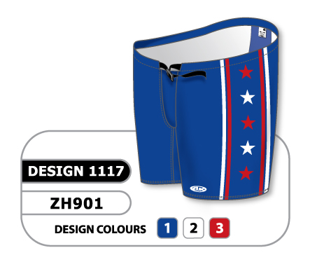 Sublimated Hockey Shells | AK ZH900 Custom Hockey Pant Shells