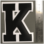 iStitch Tackle Twill Letters | No Sew Twill Letters | Iron On