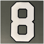 iStitch Tackle Twill Numbers | No Sew Twill Numbers | Iron On