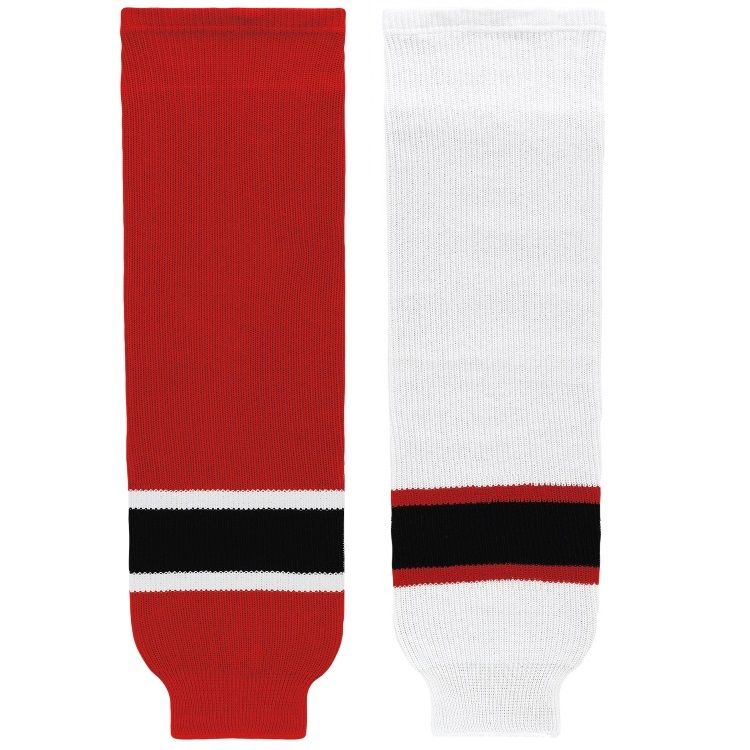 New Jersey Devils Hockey Socks | Home Away | AK 366 367