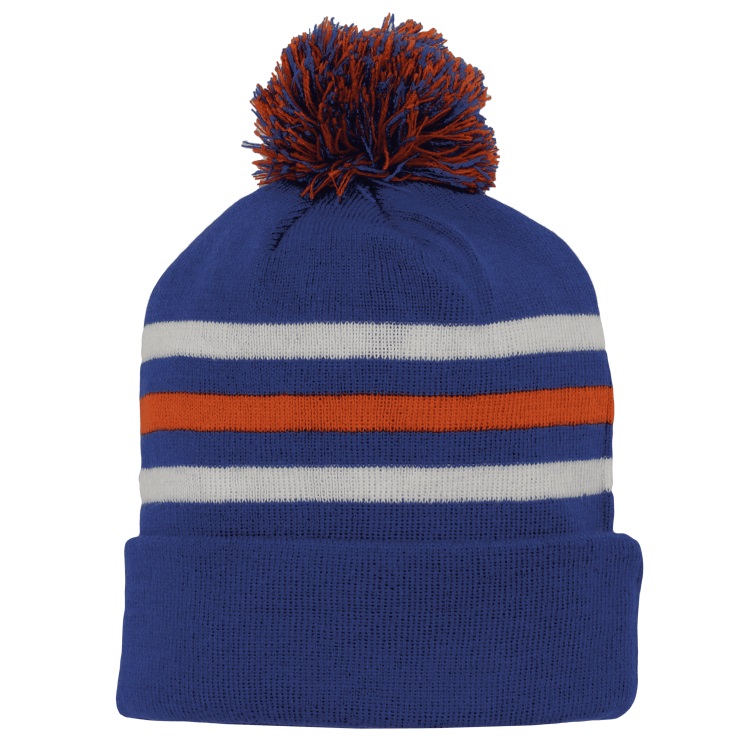Edmonton OIlers Beanie Hat | Plain Oilers Knitted Ski Toque | A1830-820