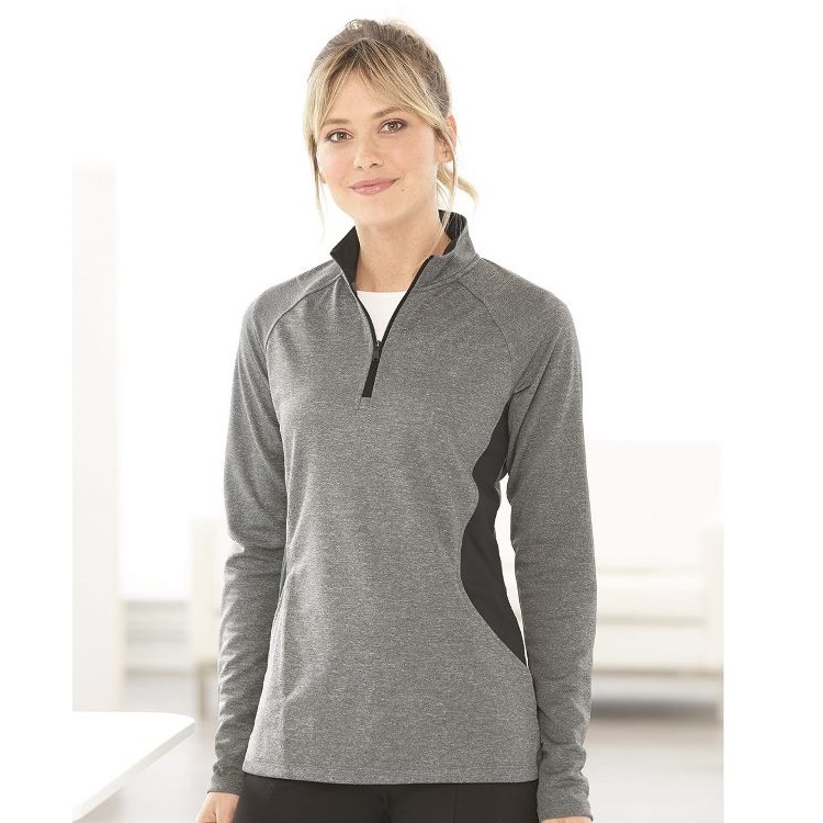 Adidas Golf UPF Pullover | Womens Adidas Golf Quarter Zip | A281