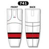 Carolina Hurricanes Old Air Knit Hockey Socks | Edge Style | Home Away