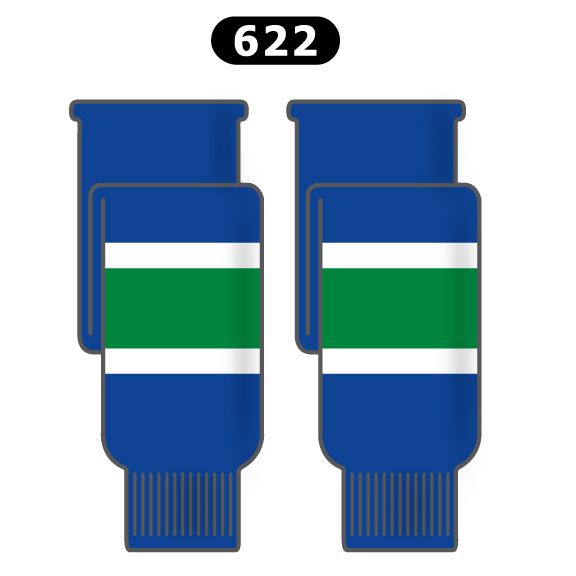 Vancouver Canucks Hockey Socks | Blue Away | Athletic Knit HS630-622
