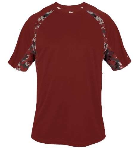 Badger Hook Digital Camo Wicking Tee - 4140