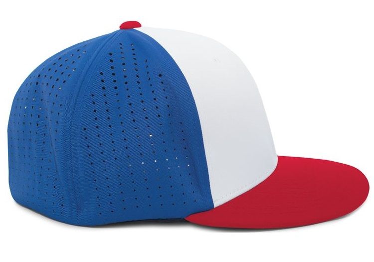 Champro HC1T Perforated Baseball Cap | Dri-Gear Lite Hat | Flex-Fit Style