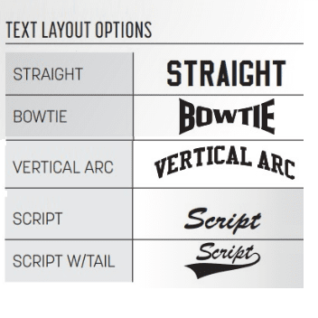 Champro Stock / Custom Screen Printed Logos | Up to 3 Colors
