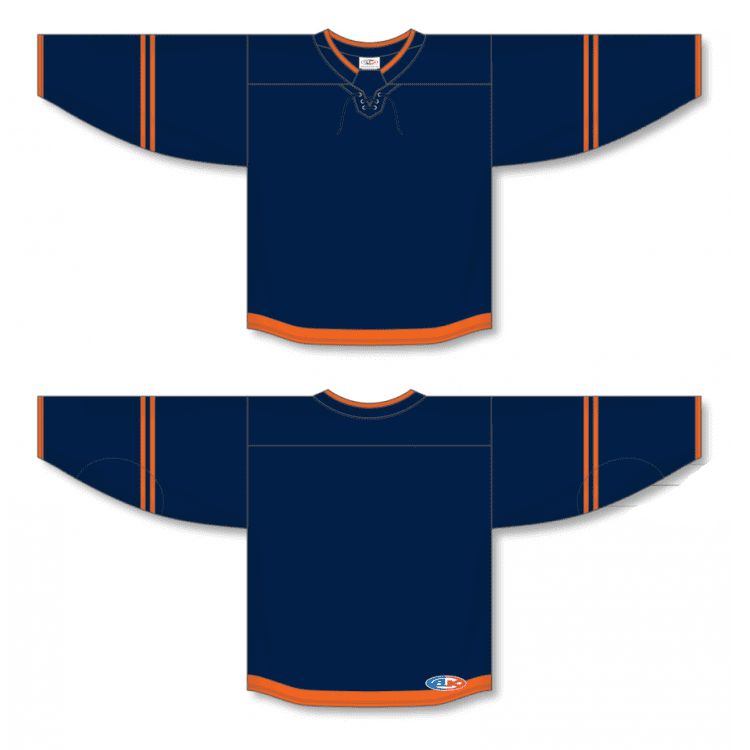 Blank Edmonton Oilers 3rd Jersey | 2019 Oilers 3rd | Athletic Knit EDM887B
