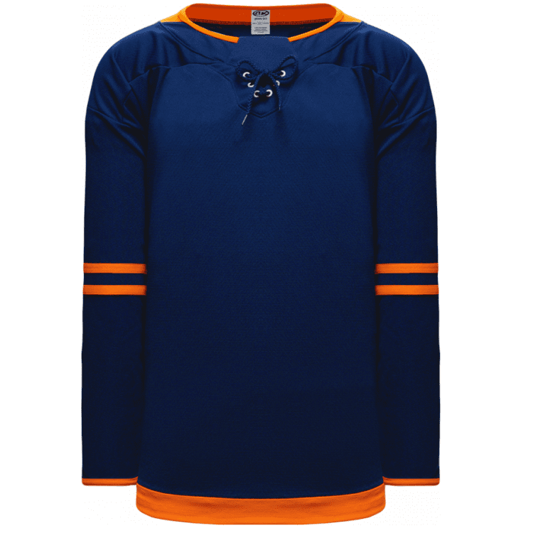 Blank Edmonton Oilers 3rd Jersey | 2019 Oilers 3rd | Athletic Knit EDM887B