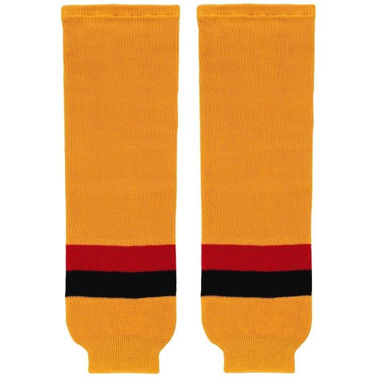 Vintage Vancouver Canucks 1982 Hockey Socks | Flying V Socks