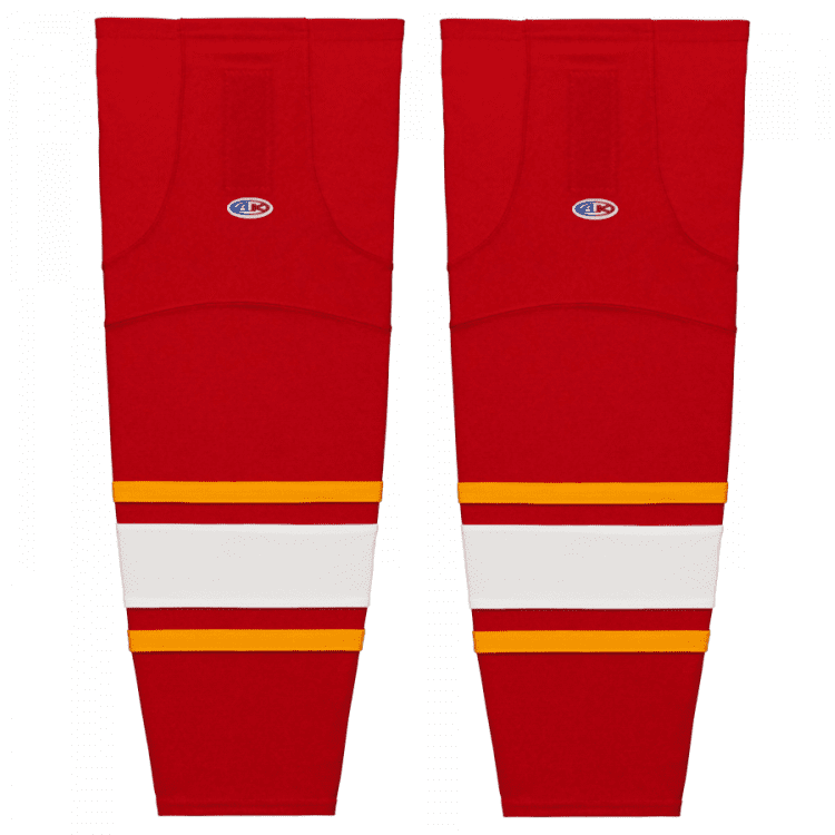 Calgary Flames Air Knit Hockey Socks | Edge Style | 2021