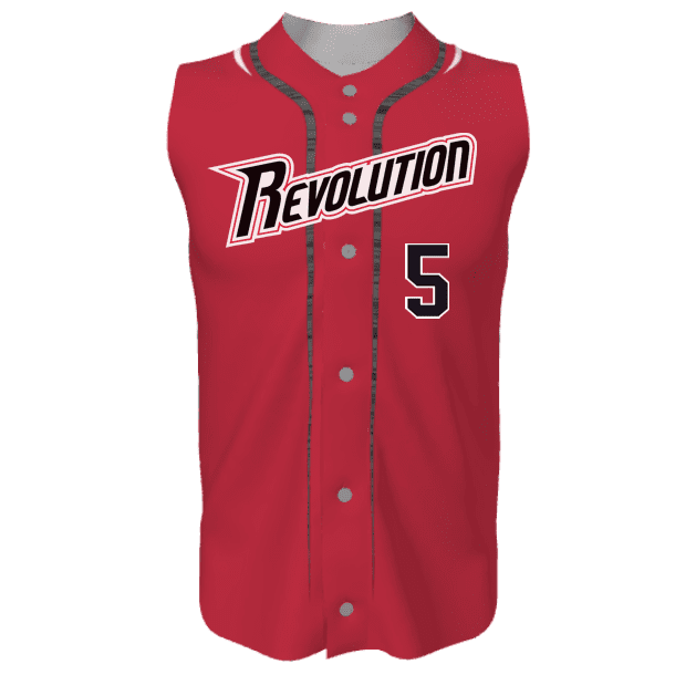Sublimated Baseball Vest | Juice JBS8 | Sleeveless Loose Cut
