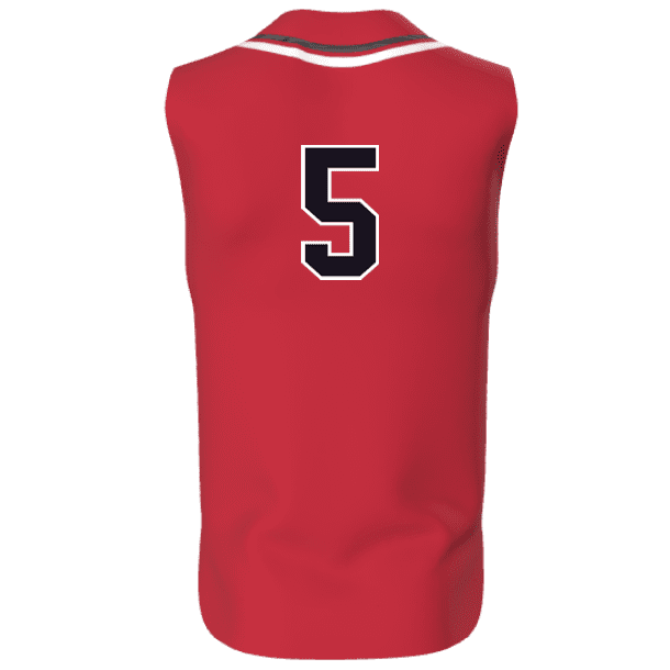 Sublimated Baseball Vest | Juice JBS8 | Sleeveless Loose Cut