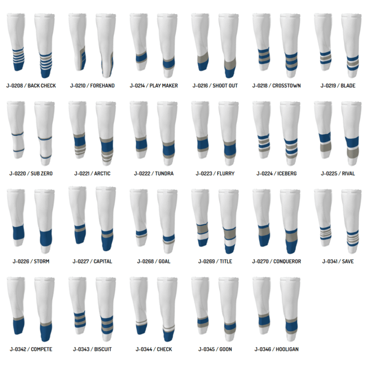 Juice Sublimated Hockey Socks | Cheap Sublimated Socks | JHKS1