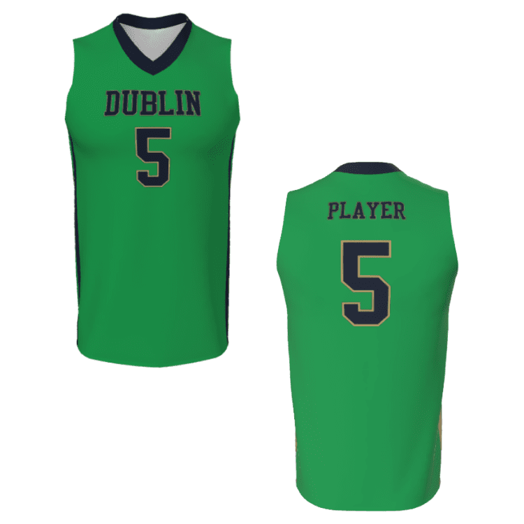 Sublimated Basketball Jerseys | Logo + Text | Juice JPL-054