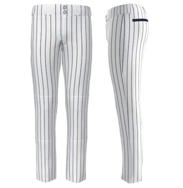Juice Sublimated Baseball Pants | Tall Pinstripe | Long Adjustable Inseam